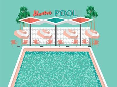 'Vintage Pool' Posters - Jen Bucheli | AllPosters.com