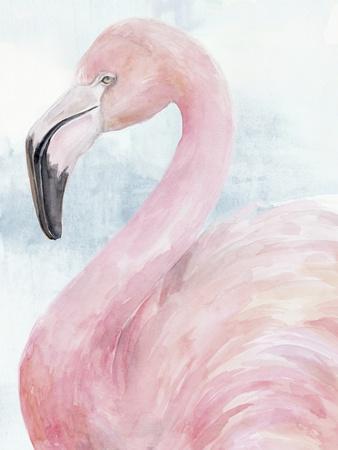 'Pink Flamingo Portrait II' Prints - Jennifer Parker | AllPosters.com