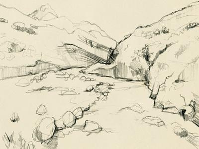 Winding Brook Sketch II Prints - Jennifer Parker | AllPosters.com