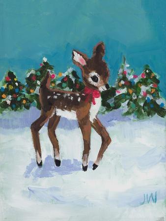 'Vintage Rudolf' Print - Jenny Westenhofer | AllPosters.com