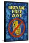 'Jersey Shore Grenade Free Zone Blue TV' Posters | AllPosters.com