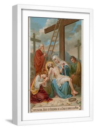 'Jesus Is Taken Down from the Cross and Restored to His Mother. the ...