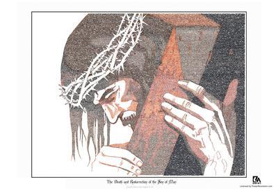 'Jesus Luke 22-24 Text Poster' Poster | AllPosters.com