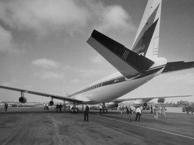 'Jet Preparing for a Test Flight' Photographic Print | AllPosters.com
