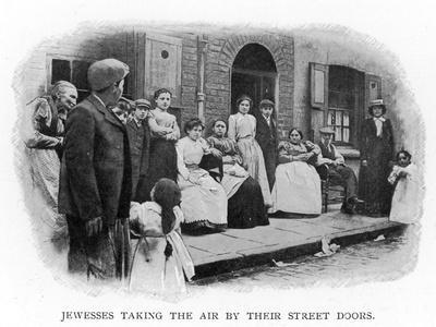 'Jewish Immigrants in Whitechapel' Posters | AllPosters.com
