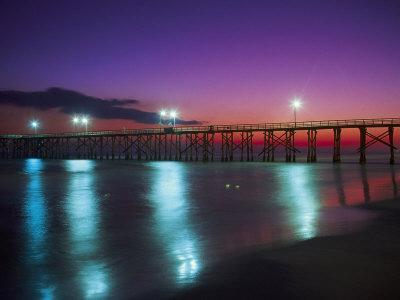 'Bay Co.Pier, Gulf of Mexico, Panama City Beach, FL' Photographic Print ...