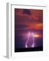 'Lightning Storm at Sunset' Photographic Print - Jim Zuckerman ...