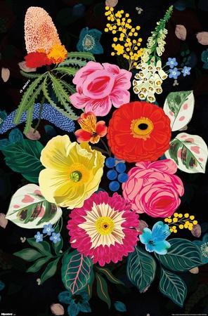 Jo Jimenez - Floral Vibration Photo | AllPosters.com