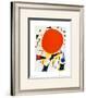'The Red Sun' Prints - Joan Miro | AllPosters.com