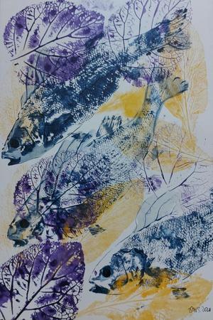 'Fish Swim 2020 Oils' Giclee Print - jocasta shakespeare | AllPosters.com