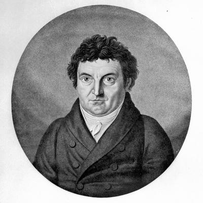 'Johann Gottlieb Fichte, Engraved by Johann Friedrich Jugel after a ...
