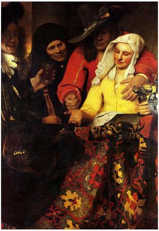 'Johannes Vermeer The Procuress Art Print Poster' Prints | AllPosters.com