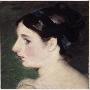 'Head of a Girl, Probably a Portrait of Mary Constable (Oil on Canvas ...