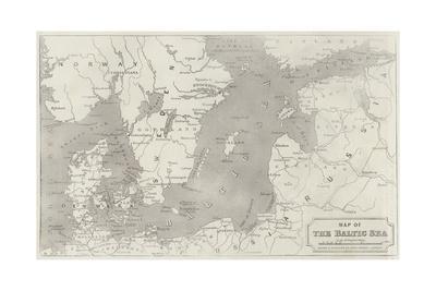 'Map of the Strait of Malacca' Giclee Print - John Dower | AllPosters.com