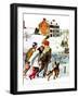 '"Ice-Skating in the Country," December 1, 1971' Giclee Print - John ...