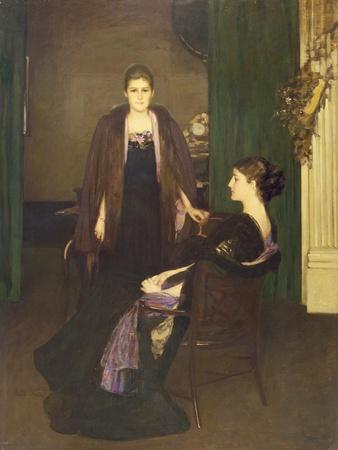 'Miss Maclaren and Mrs Oliver' Giclee Print - John Lavery | AllPosters.com