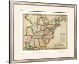 John Melish Posters, Prints, Paintings & Wall Art for Sale | AllPosters.com