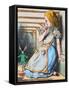 'Alice and the White Rabbit. Illustration by John Tenniel from the ...