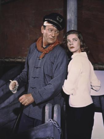 'John Wayne / Lauren Bacall BLOOD ALLEY, 1955 directed by WILLIAM A ...