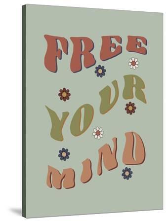 'Mindfulness - Free' Stretched Canvas Print - Joni Whyte | AllPosters.com