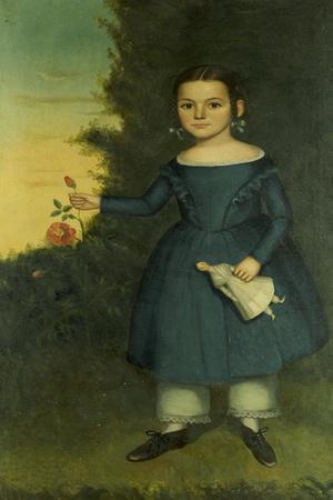 'Portrait of Miss Annis Griffen, 1846' Giclee Print - Joseph Goodhue ...