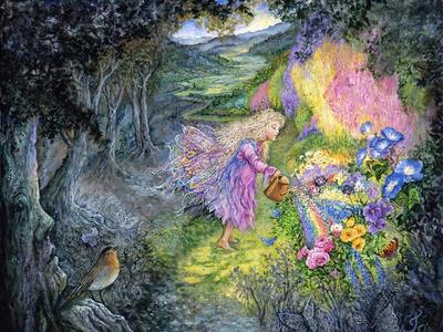 A Splash of Fairy Magic Giclee Print - Josephine Wall | AllPosters.com