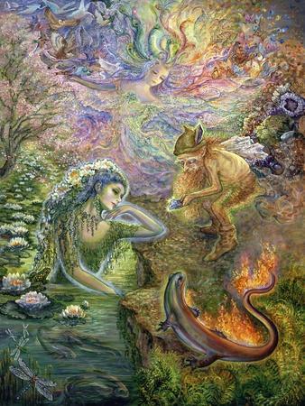 The Elementals Giclee Print - Josephine Wall | AllPosters.com