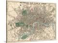 'Whitbread's New Plan of London : Drawn from Authentic Surveys, 1853 ...