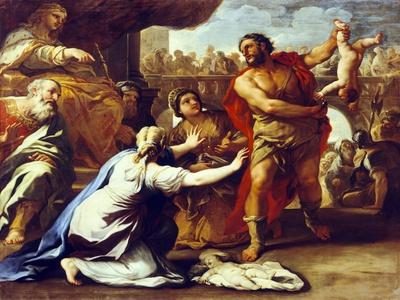 'Judgement of Solomon' Giclee Print - Luca Giordano | AllPosters.com