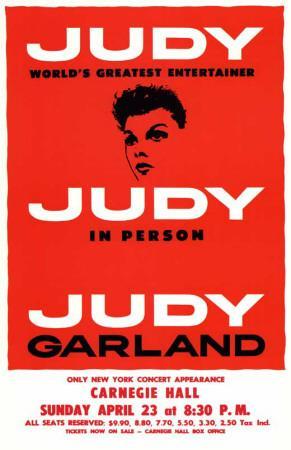 'Judy In Person - Broadway Poster' Prints | AllPosters.com