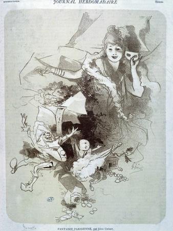 'Parisian Fantasy: Puppets - Poster by Cherret' Giclee Print - Jules ...
