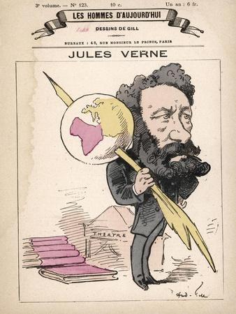 'Jules Verne French Science Fiction Writer' Photographic Print - Andr ...