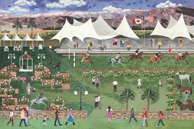 'Empire Polo Match' Prints - Julie Pace Hoff | AllPosters.com