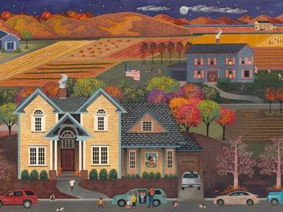 'Thanksgiving Americana' Prints - Julie Pace Hoff | AllPosters.com