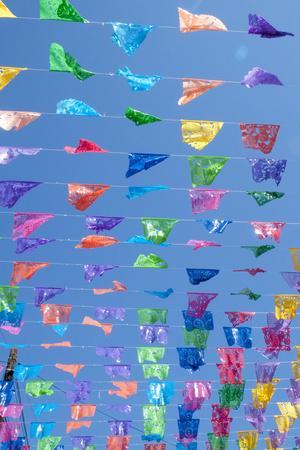 'Colorful pennants on lines.' Photographic Print - Julien McRoberts ...