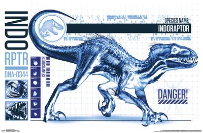 'Jurassic World 2 - Indo-Raptor' Posters | AllPosters.com