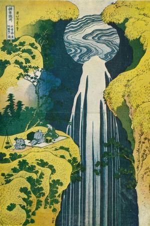 'Amida Waterfall on the Kiso Highway'' Giclee Print - Katsushika ...