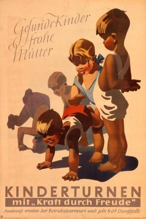 'Kdf Poster for Children's Gymnastics' Posters | AllPosters.com