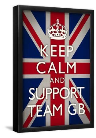 'Keep Calm and Support Team GB Sports Poster' Posters | AllPosters.com