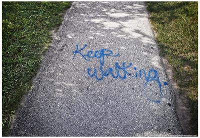 'Keep Walking Graffiti' Posters | AllPosters.com