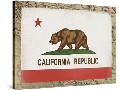 'California Flag' Stretched Canvas Print - Ken Hurd | AllPosters.com