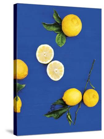 'Lemons from Sicily' Stretched Canvas Print - Ken Scicluna | AllPosters.com