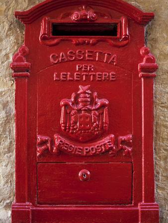 'Malta, Europe, a Coloured Letter Box, Normally Found in Village or ...