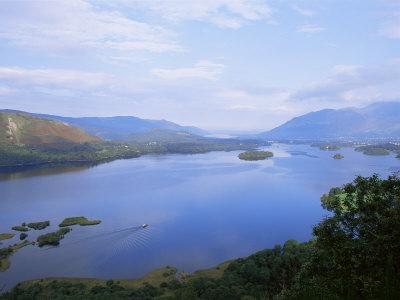 'Keswick and Derwent Water from Surprise View, Lake District National ...