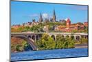 Key Bridge, Potomac River, Georgetown University, Washington, DC. DC ...