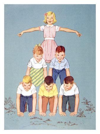 'Kid Pyramid' Giclee Print | AllPosters.com