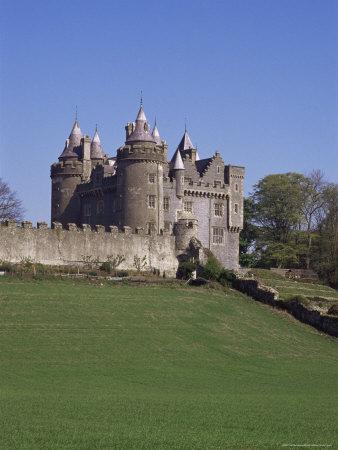 'Killyleagh Castle Dating from the 17th Century, County Down, Northern ...