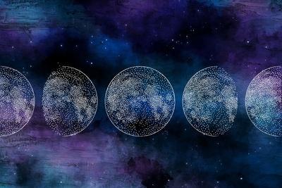 Cosmic Moon Phases Prints - Kimberly Allen | AllPosters.com