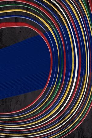 'Primary Circle 2' Prints - Kimberly Allen | AllPosters.com