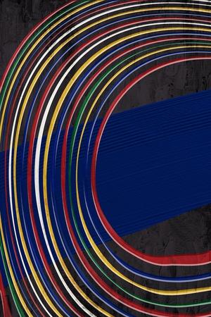 'Primary Circle' Poster - Kimberly Allen | AllPosters.com